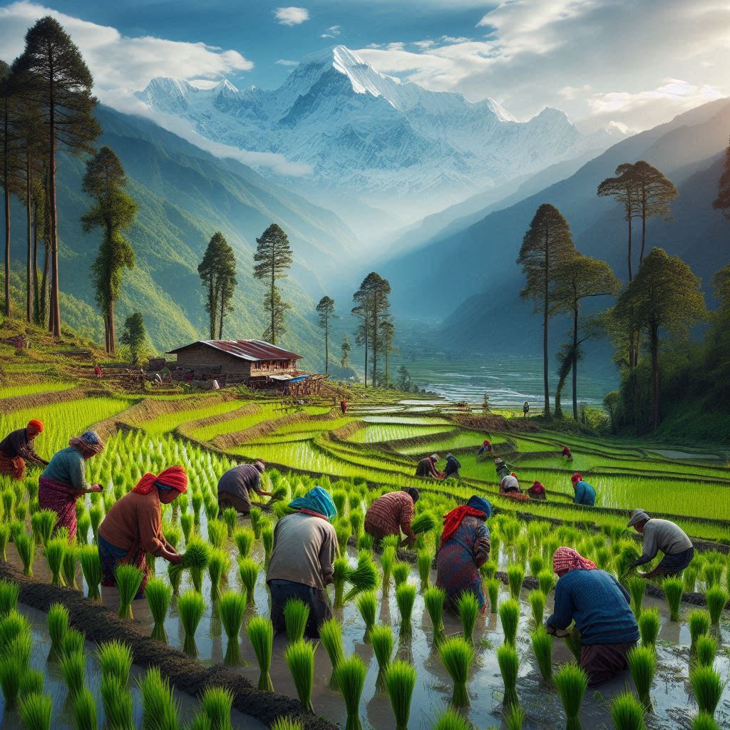 Nepali Rice - Baht. | Nepalaya Productions